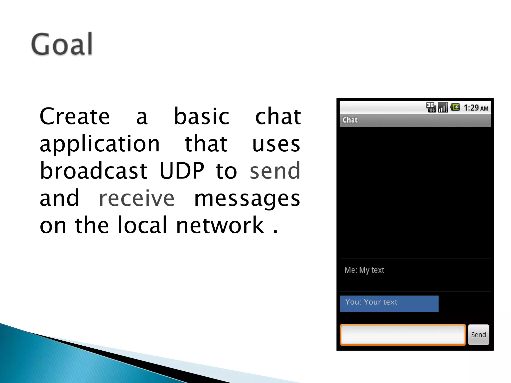 Android chat app1 | PPTX