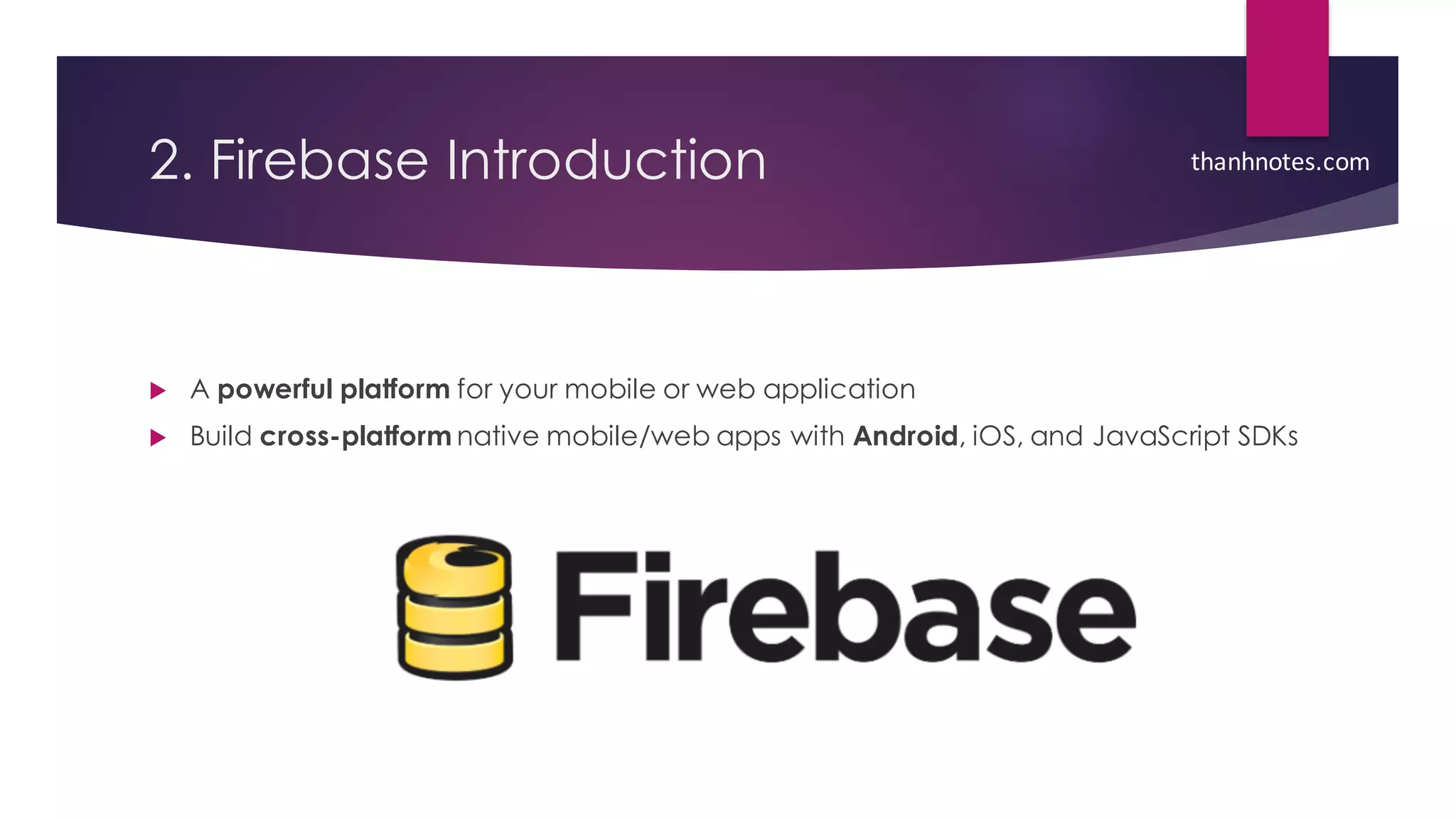 How to build Android Chat App with Firebase for 2 hours? | PPT