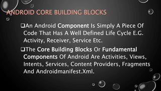 Android components | PPTX