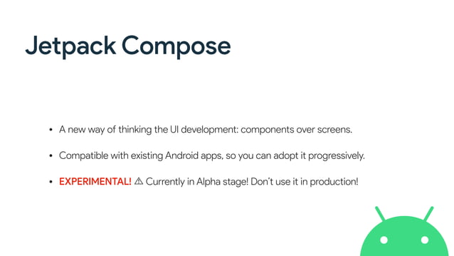 Jetpack Compose a new way to implement UI on Android | PDF