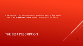 Android content provider explained | PPTX | Operating Systems ...