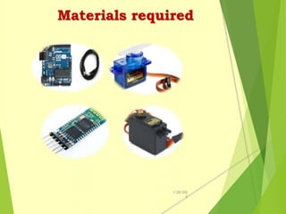 Android controlled 5 dof robotic arm | PPT