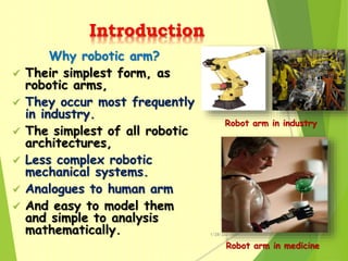 Android controlled 5 dof robotic arm | PPT