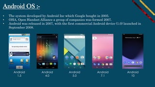 Android course session 6 ( intoduction to android) | PPT