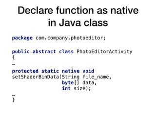 Android mix Java and C++ | PDF