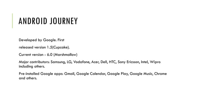 Introduction to Android Development | PDF | Operating Systems ...