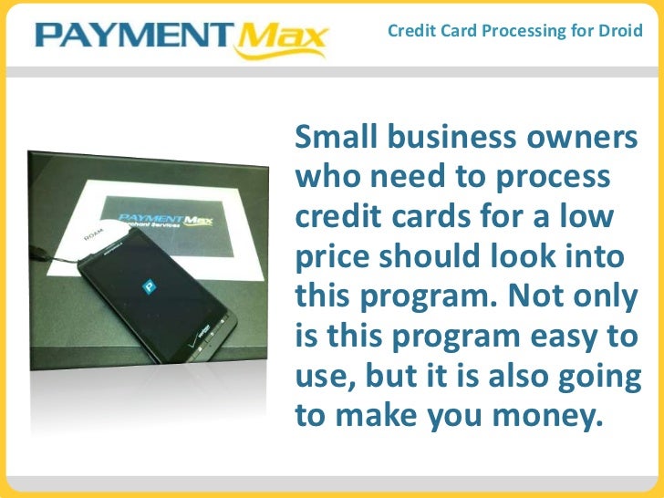 Android credit card swiper