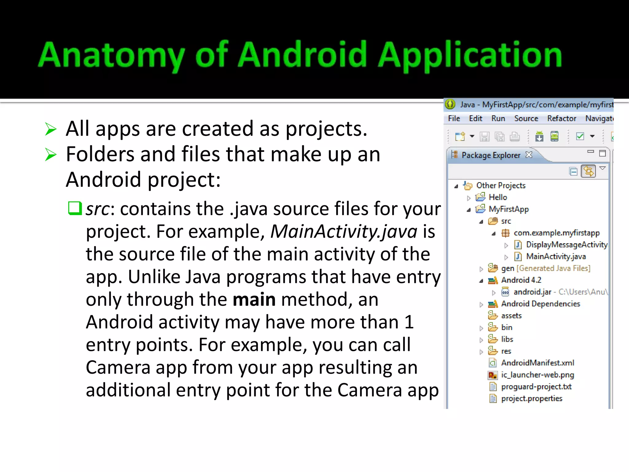 Android Deep Dive Pptx Operating Systems Computer Software And Applications