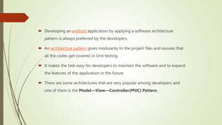 Android DesignArchitectures.pptx