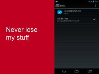 Android design principles | PPT