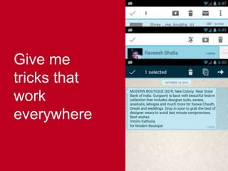 Android design principles | PPT