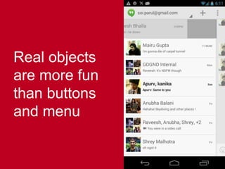 Android design principles | PPTX