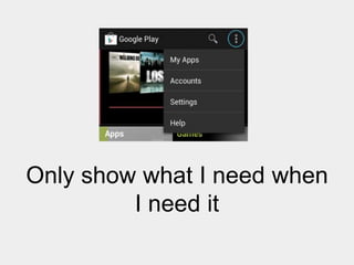 Android Design Principles and Popular Patterns | PPT