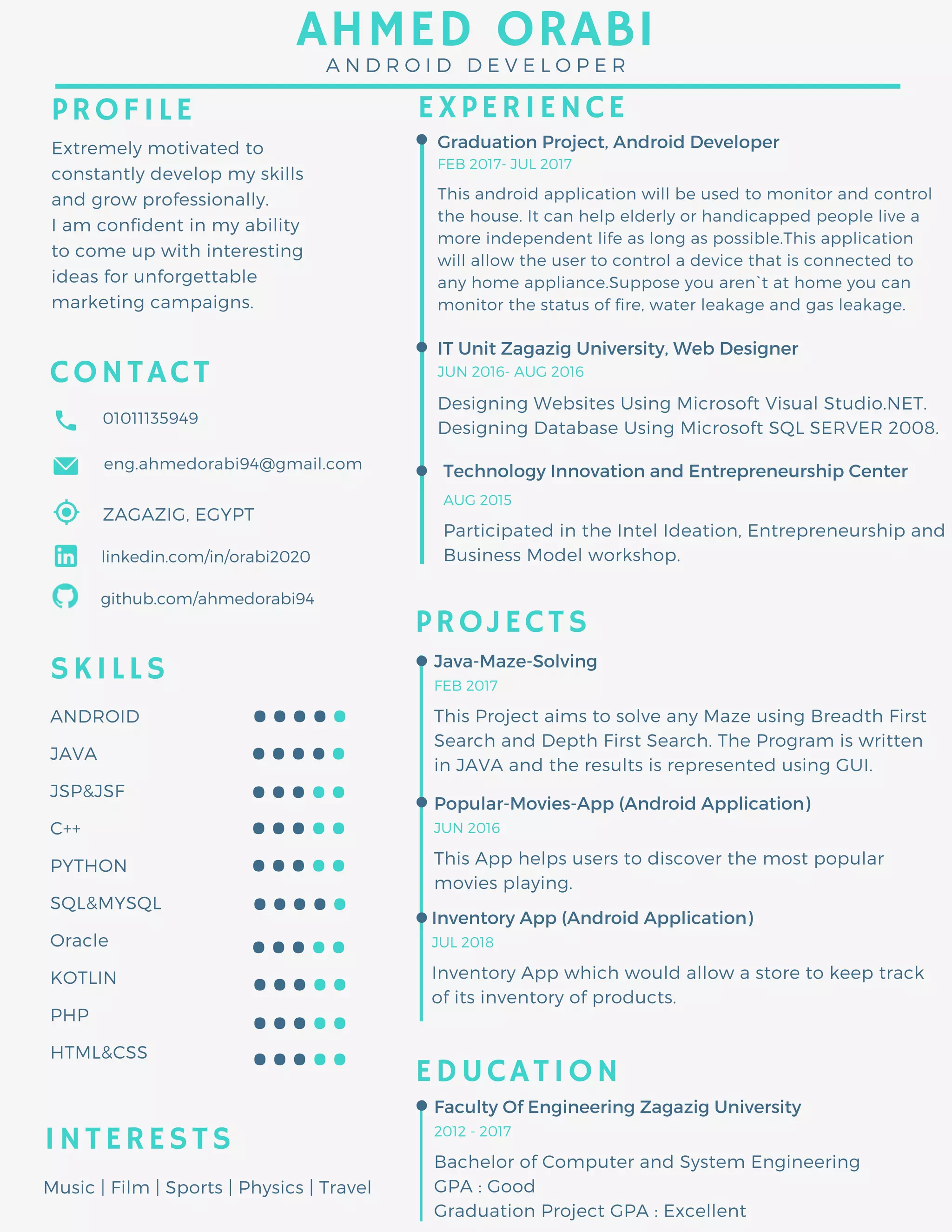 Android developer | PDF