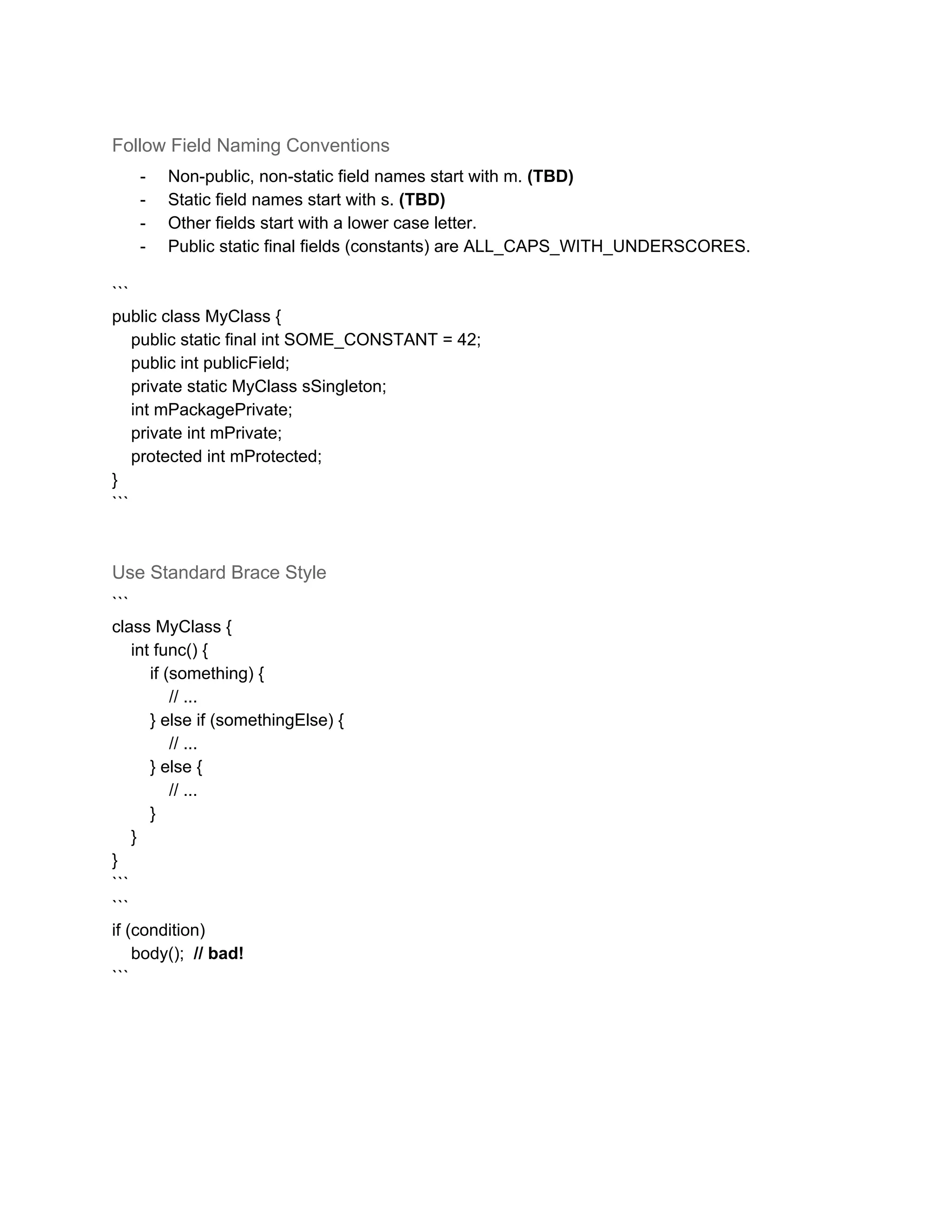 Android develop guideline | PDF
