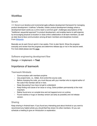 Android develop guideline | PDF