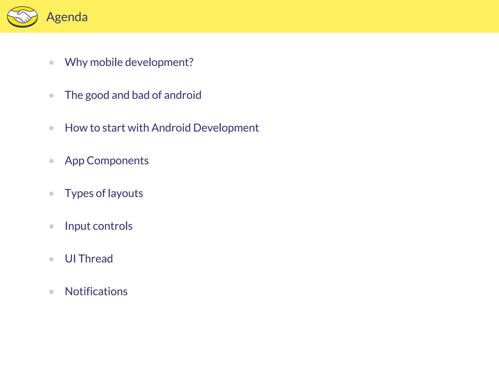 Android Development Tutorial | PPT