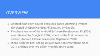 Android Development : (Android Studio, PHP, XML, MySQL) | PPT