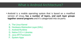 Android development | PPT