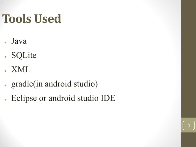 Android development basics | PPT