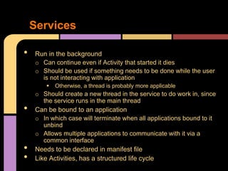 Android development orientation for starters v2 | PPTX