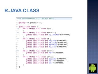 Android Development Made Easy - With Sample Project | PPT