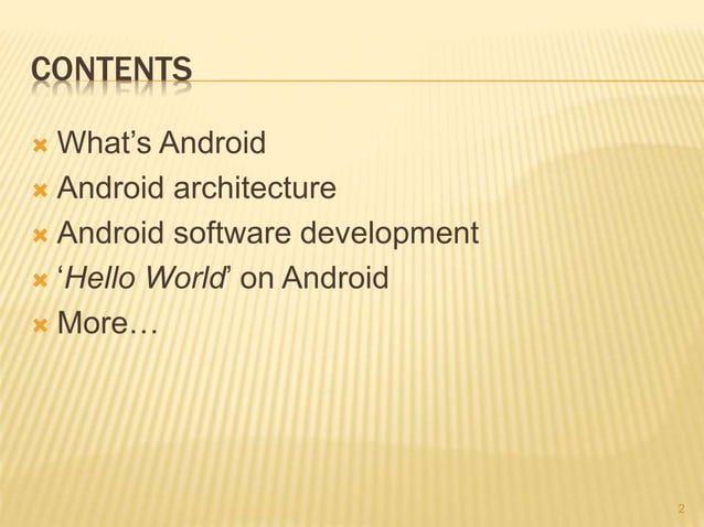 Android development process- thorsignia | PPT