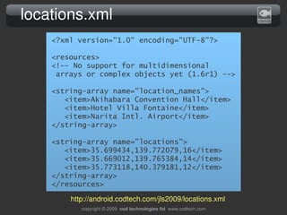 Android Development Tutorial V3 | PPT