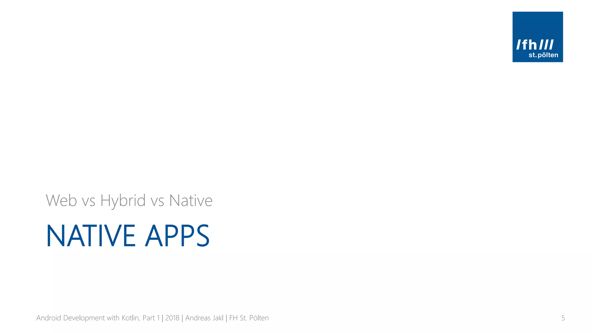 Android Development With Kotlin Part 1 Introduction Ppt