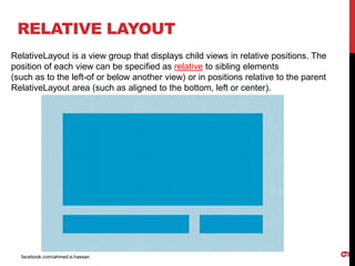 Android development session 3 - layout | PPT