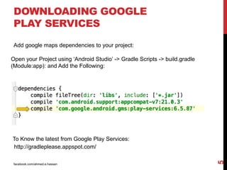 Android development session 6 - Google Maps v2 | PPT