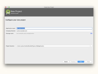 Android Studio Setup Guide on Mac OS X 10.11` | PPT