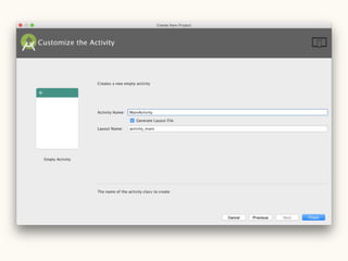 Android Studio Setup Guide on Mac OS X 10.11` | PPT