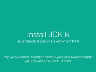 Android Studio Setup Guide on Mac OS X 10.11` | PPT