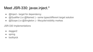[Android] DI in multimodule application | PPT