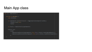 [Android] DI in multimodule application | PPT