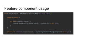 [Android] DI in multimodule application | PPT