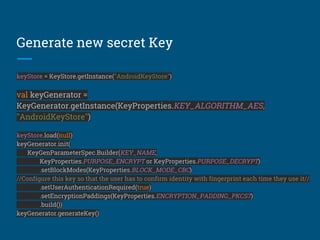 Android Fingerprint Authentication | PPT