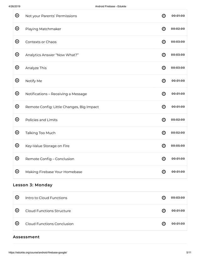 Android Firebase - Edukite | PDF