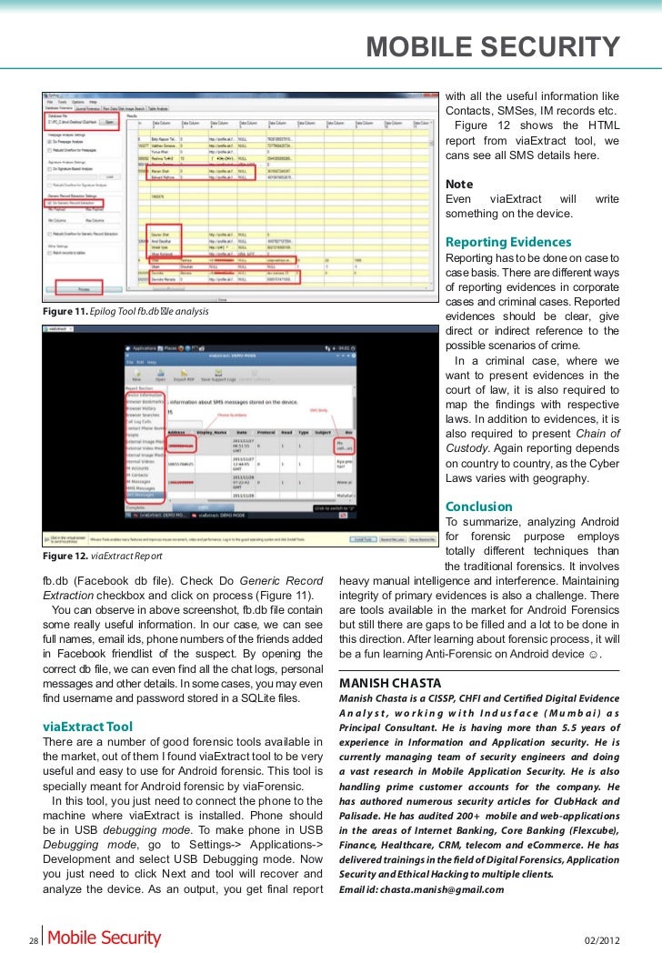 Android Forensics