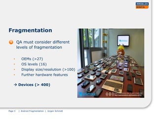 Android fragmentation | PPTX