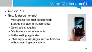 Android Fundamentals | PPTX | Operating Systems | Computer Software and ...