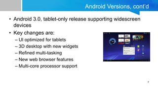 Android Fundamentals | PPTX | Operating Systems | Computer Software and ...