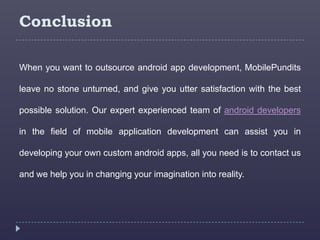 Android game development | PPT