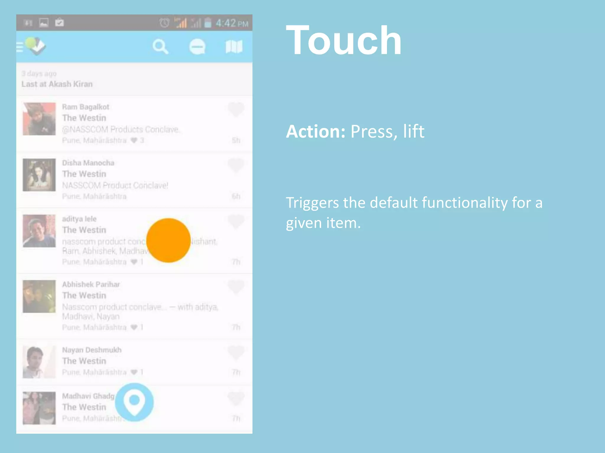 Android gestures v1 | PPT