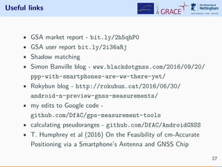 Android GNSS in Nutshell | PDF | Operating Systems | Computer Software ...