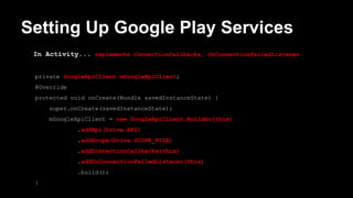 [Android] Google Service Play & Google Maps | PDF