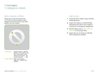 Android Icon Guidelines Draft0309 | PDF