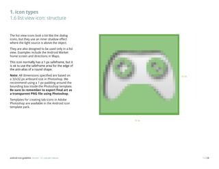 Android Icon Guidelines Draft0309 | PDF