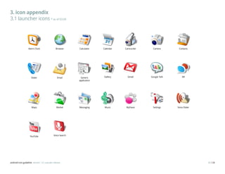 Android Icon Guidelines Draft0309 | PDF